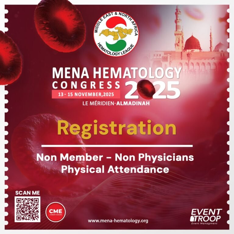Our Registration – 2025.mena-hematology.org